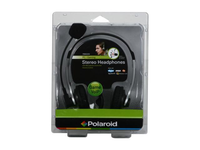 Polaroid PBM 2200 Supra-aural PC / Gaming Stereo Headset - Newegg.com
