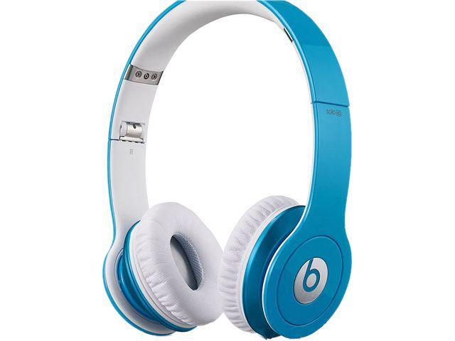 Refurbished: Beats Light Blue SOLOWIREDLB-RB Beats Solo Wired On-Ear ...
