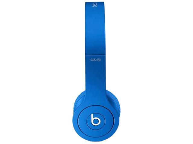 Refurbished: Beats Matte Dark Blue SoloWiredMDB Solo Wired Headphones ...