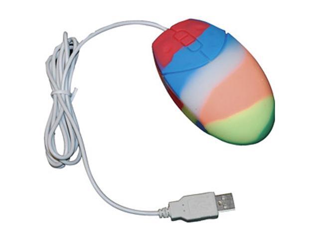 GRANDTEC MOU-500 Multicolor Wired Optical Virtually Indestructible ...