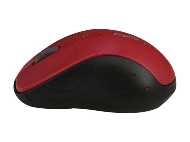 Rapoo 3000P Red 5GHz Wireless Optical Mouse - Newegg.com