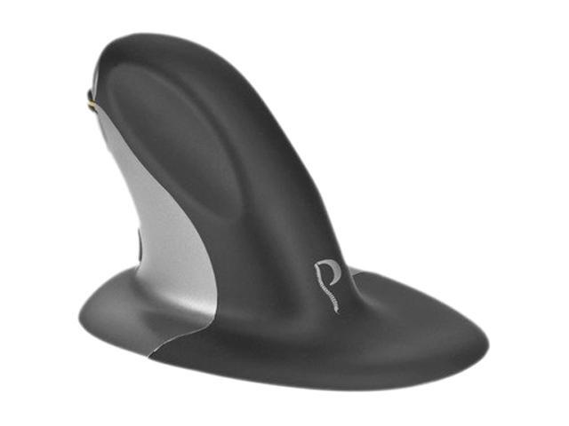 Posturite Penguin Ambidextrous Vertical Mouse 9820103 Silver/Graphite ...
