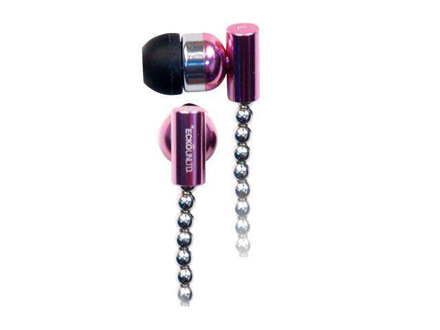 Ecko EKU-CHN-PK Canal Chain Ear Buds - Pink - Newegg.com