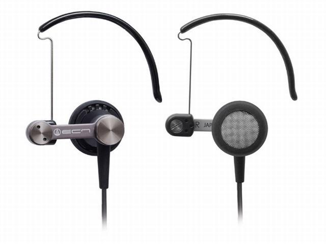 Audio-Technica ATH-EC7 GM Earbud Clip-On Hybrid Headphones - Newegg.com