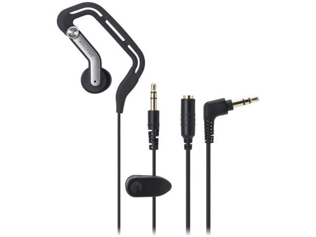Audio-Technica Black ATH-CP300BK Earbud Players Line Sport Fit ...