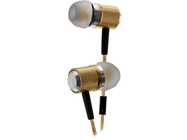Sentry Gold HPS-HM374 MicBuds Metal Stereo Ear Buds With Built-In Mic ...