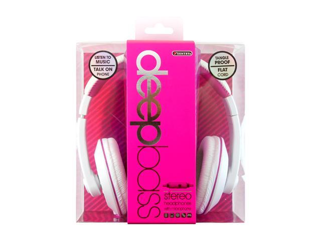 Sentry Pink HPX-HM963 DeepBass White Pink - Newegg.com