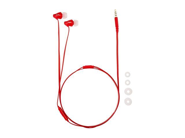 iLuv Red PPMINTSRD Peppermint Talk In-ear Earbuds with Microphone ...
