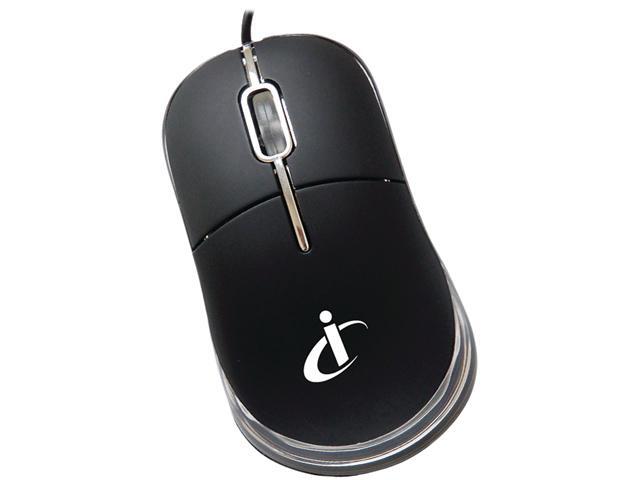 iConcepts 81250NS Black Wired Optical Click Wheel Scroll Precision ...