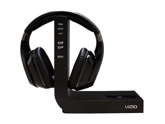 VIZIO XVTHP200 Home Theater Headphones with Wireless Dock for iPod ...