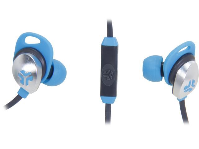 JLAB Blue/Graphite EPIC-BLUGRY-BOX Jbuds EPIC earbuds with 13mm C3 ...