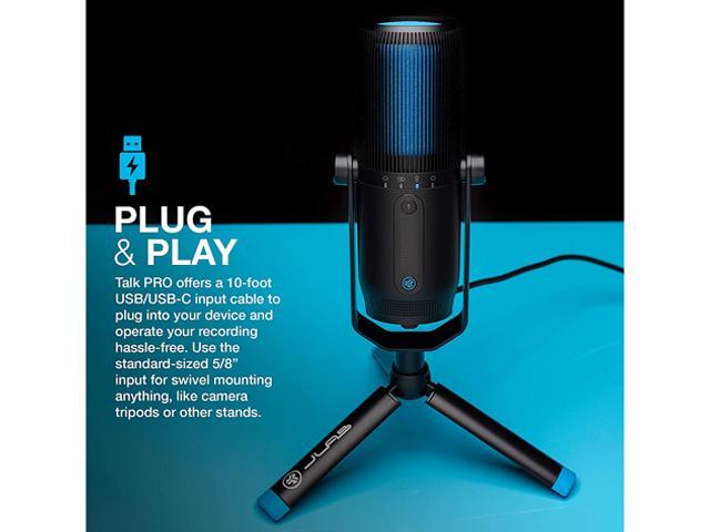 JLab Talk Pro Professional Plug and Play Microphone (MTALKPRORBLK4 ...