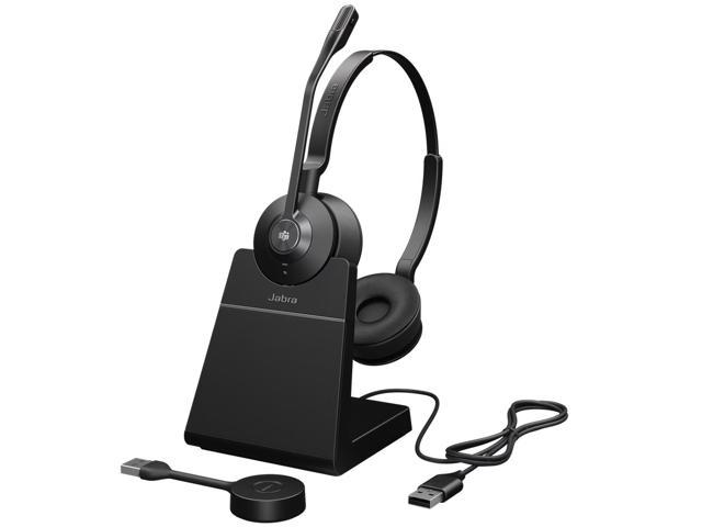 Jabra Engage 55 Supra-aural Headset - MS Stereo, with Charging Stand ... Jabra Engage 55 Supra-aural Headset - MS Stereo, with Charging Stand ...
