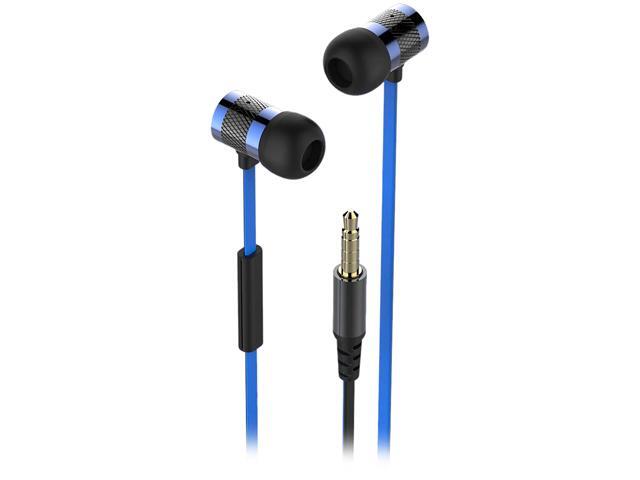 KWORLD S18 Mobile Gaming Earphones with Inline Microphone Blue - Newegg.com