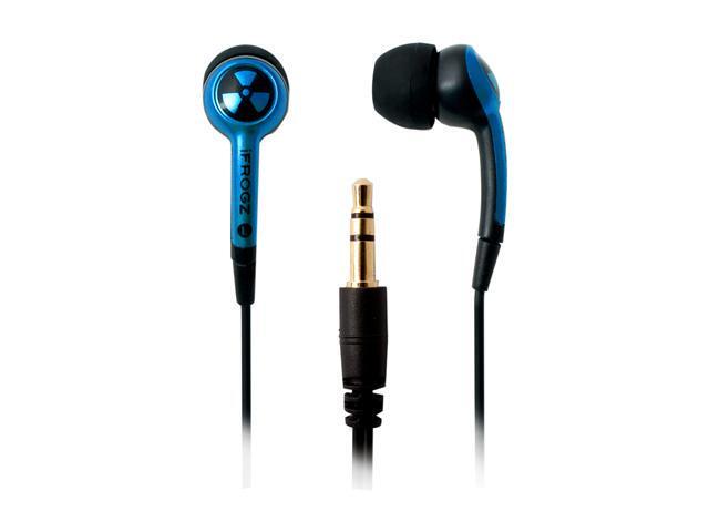 Ifrogz Earpollution D33 EPD33-BLUEBLACK Canal Headphone (Blue / Black ...