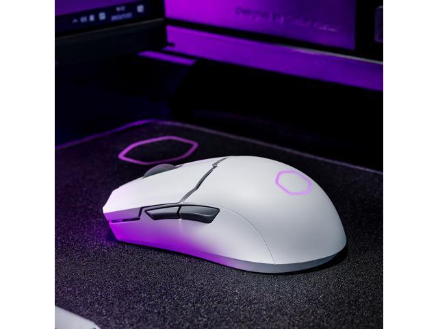 COOLER MASTER MM712 Matte White Matte White Wired/2.4GHz/BT 5.1 Pixart ...