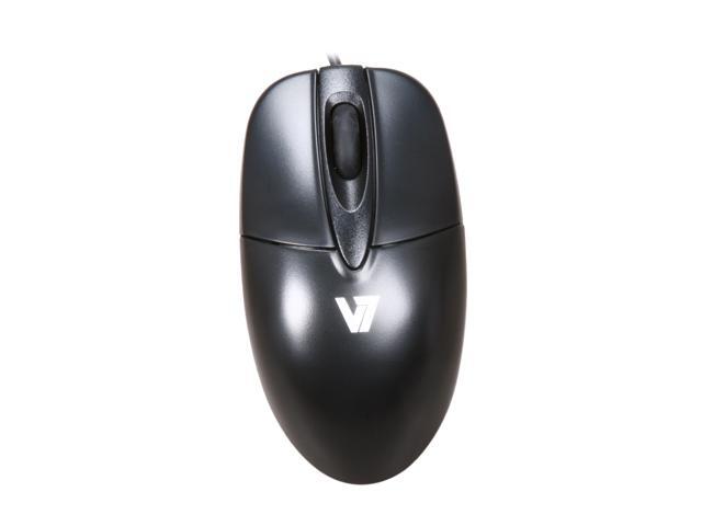 V7 M30P10-7N Black Wired Optical Mouse - Newegg.com