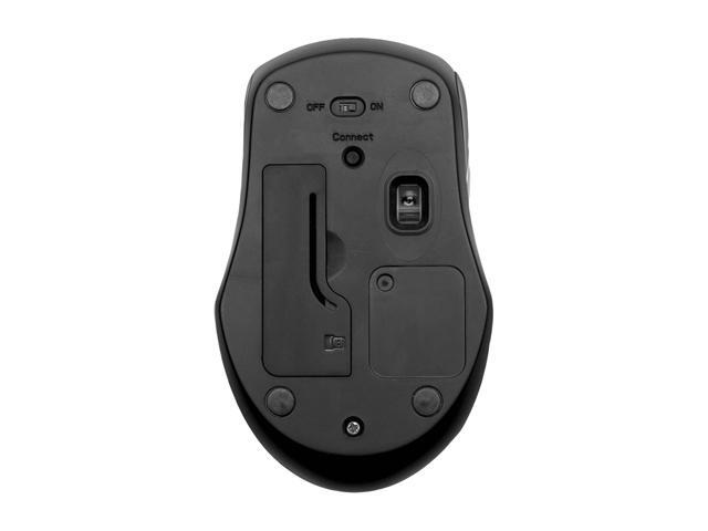 V7 Wireless Full Size Blue Trace Mouse MV5000202-8NB Black/Blue RF ...