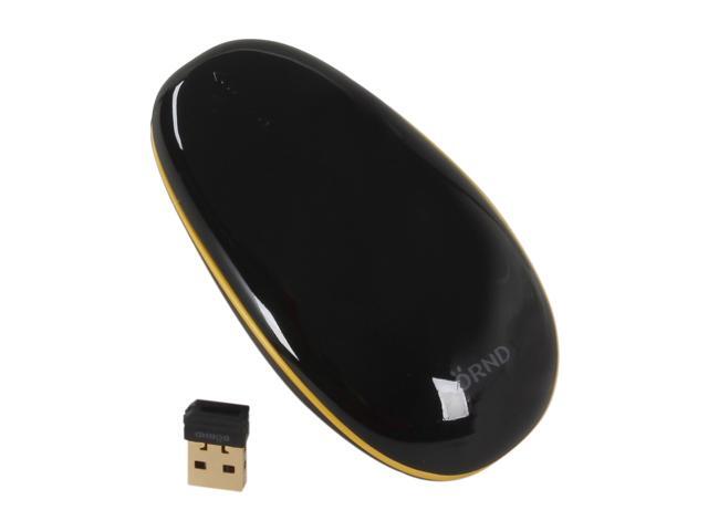 BORND T100 Black RF Wireless Optical Ultra Thin Touch Mouse - Newegg.com