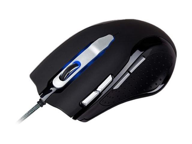 Rude Gameware Fierce RUDE-230 Black Wired Laser Mouse - Newegg.com