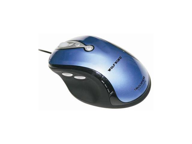 WOLF KING WOLTROOPERBLUE Blue Laser Mouse - Newegg.com