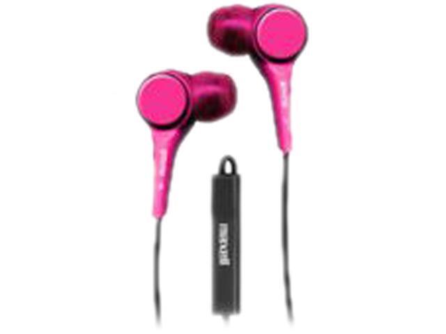 Maxell Pink MX196127 Jinx Earbud w MIC - Newegg.com