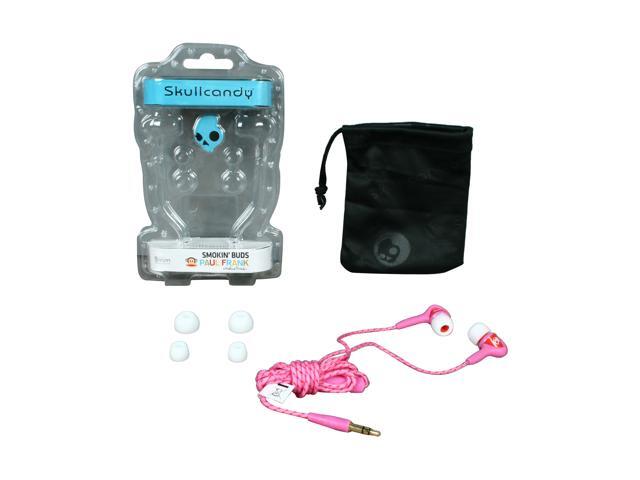 Skullcandy Pink Smokin Bud Paul Frank Canal In Ear Bud, Pink - Newegg.com
