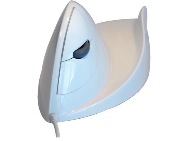 AirO2bic Mouse White Ergonomic PC Mac Left Hand By Ergoguys - Newegg.com