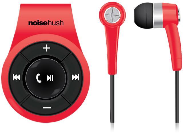 NoiseHush Red NS560-11979 Clip-On Bluetooth Stereo Headset - Newegg.com