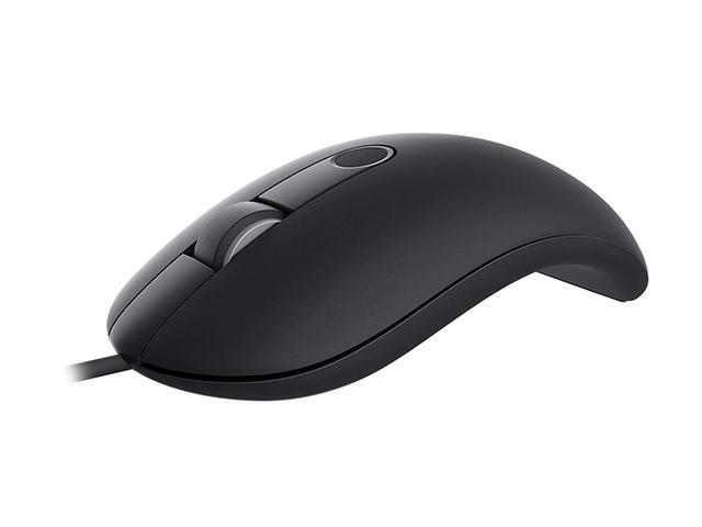 DELL Wired Mouse with Fingerprint Reader DELL-MS819-BK Black Wired ...