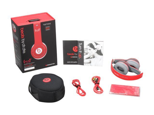 Open Box: Beats by Dr. Dre Red Beats Solo HD On Ear Headphone with ...