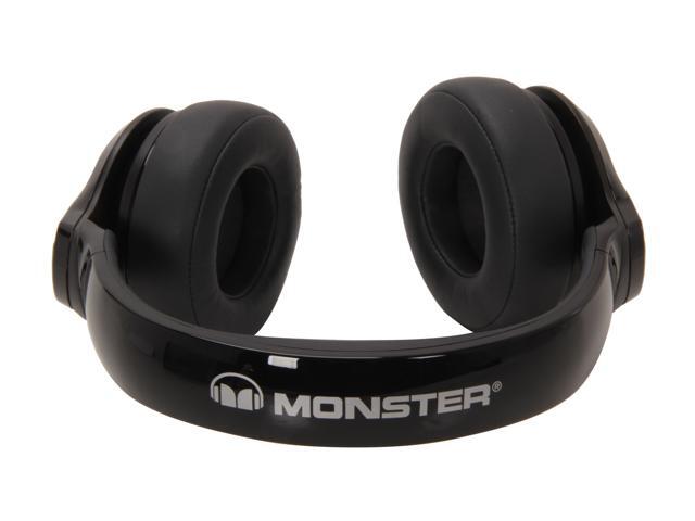 Monster Black NCredible NPulse Over-Ear DJ Headphone (Black) - Newegg.com