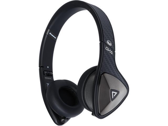 Monster DNA On-Ear headphones, Carbon Black - Newegg.com