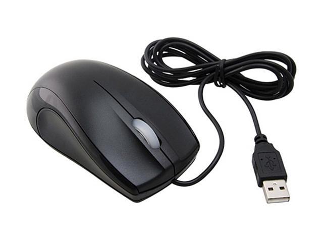 Insten 1042699 Black Wired Optical Scroll Wheel Mouse Compatible with ...