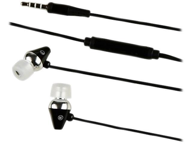 INSTEN Black 730612 Earbud Black Earphone Headset + Black Mini ...