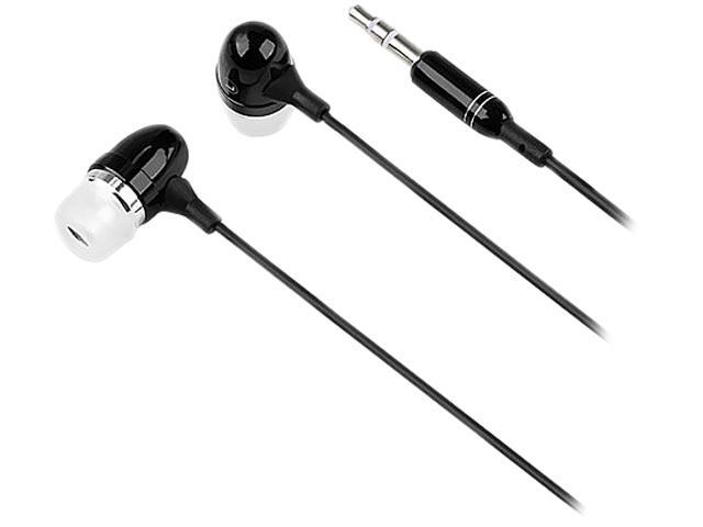 INSTEN Black 798725 Canal Black 3.5mm In-Ear Stereo Headset - Newegg.com