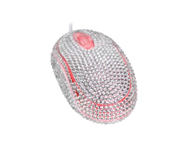 IMC KE-01 Silver 2 Buttons 1 x Wheel USB Optical 800 dpi 3D Diamond ...