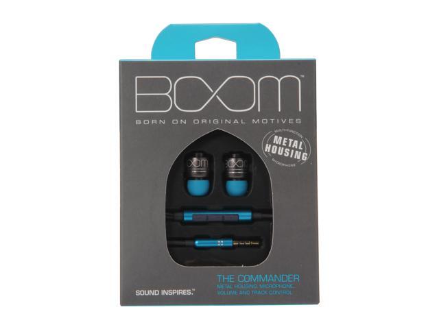 BOOM Commander Gray CMG Earbud In-Ear Headphone (Grey) - Newegg.com