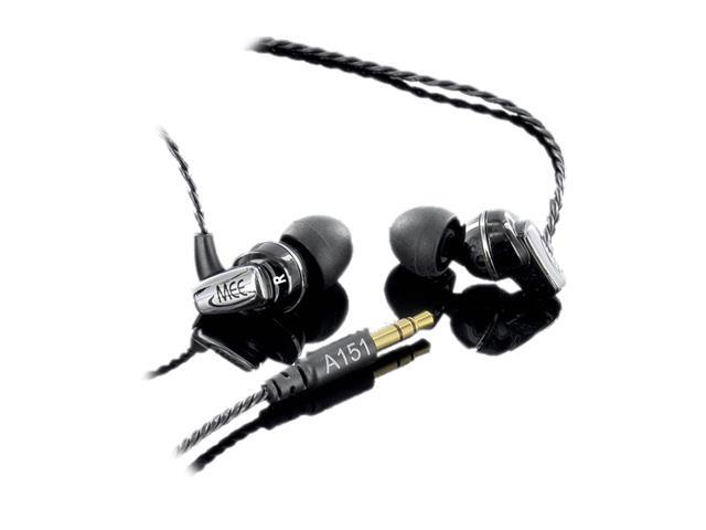 Mee audio Black MEE-A151 Earbud Balanced Armature In-Ear Headphone ...