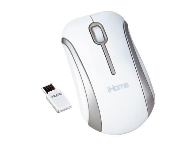 iHome IH-M115WW White Wireless Optical Mouse - Newegg.com