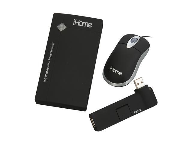 iHome IH-B920NB Wired Optical Mouse/Hub/Inverter Bundle - Newegg.com