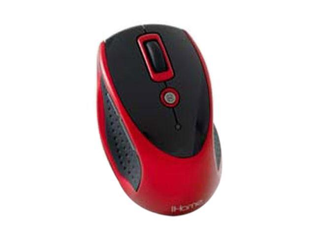 iHome IH-M825WR Red RF Wireless Optical Mouse - Newegg.com