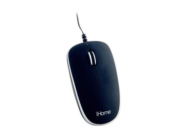 iHome IH-M807OB Black Wired Optical Mouse - Newegg.com