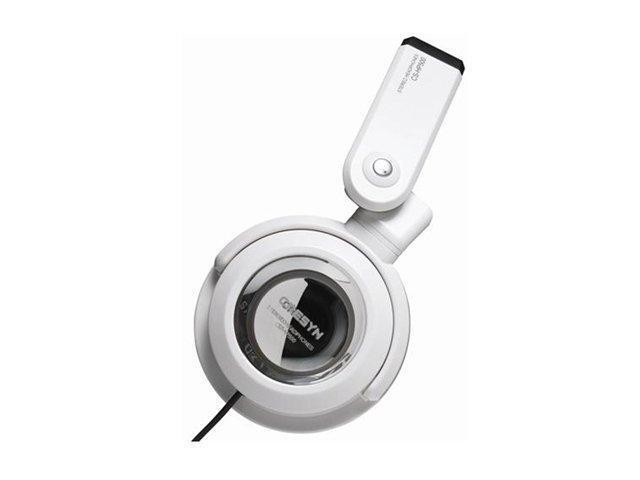 Cresyn CS-HP500W Circumaural Hi-Fi Stereo Over-Ear Headphone (White ...