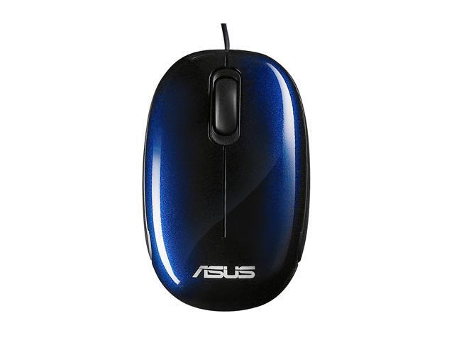ASUS Eee PC Seashell Blue Wired Optical Mouse - Newegg.com