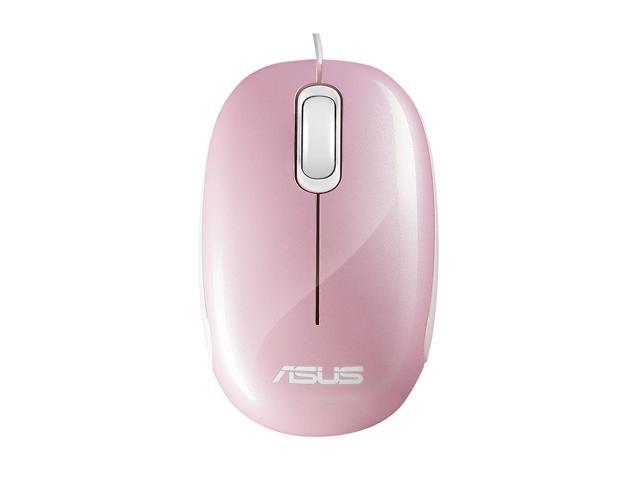 Open Box: ASUS Eee PC Seashell Pink Wired Optical Mouse - Newegg.com