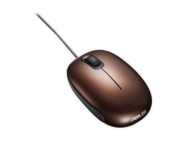 ASUS Seashell KR-BR Brown Wired Optical Mouse - Newegg.com