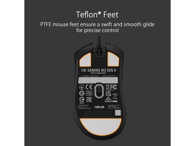 ASUS TUF Gaming M3 Gen II ultralight 59-gram wired gaming mouse, IP56 ...