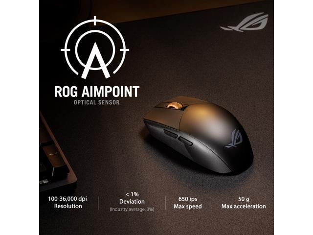 Asus ROG Strix Impact III Wireless Gaming Mouse, 57 G Lightweight, 36K ...