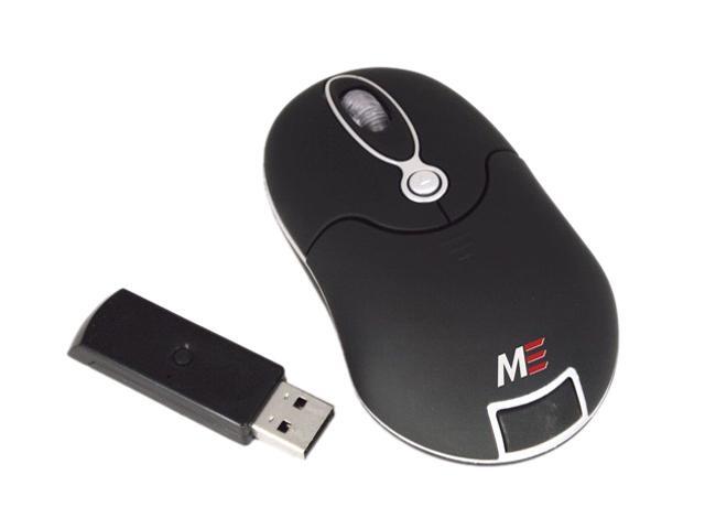 MOBILE EDGE Ultra Portable MEAM03 Black RF Wireless Optical Mouse ...